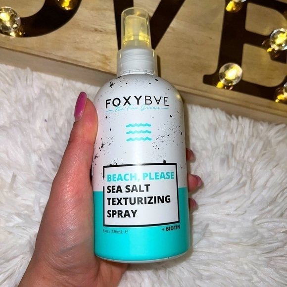 foxybae | Hair | Foxybae Beach Please Sea Salt Texturizing Spray | Poshmark